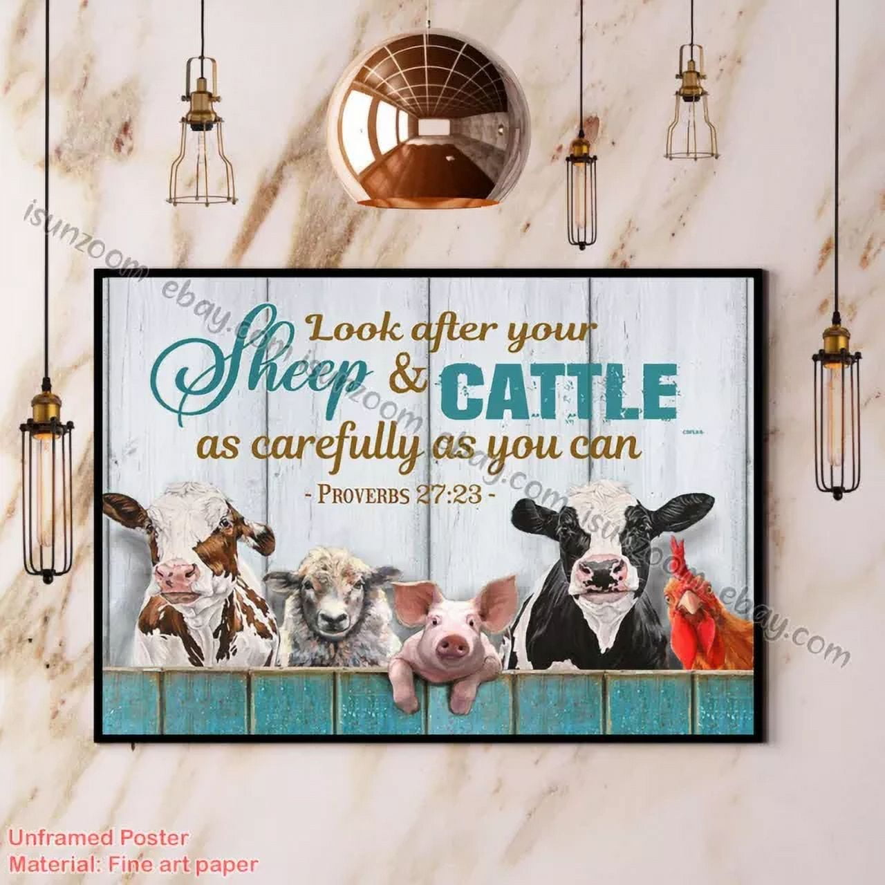 Kna Prints - Farm Look After Your Sheep & Cattle As Carefully As You ...