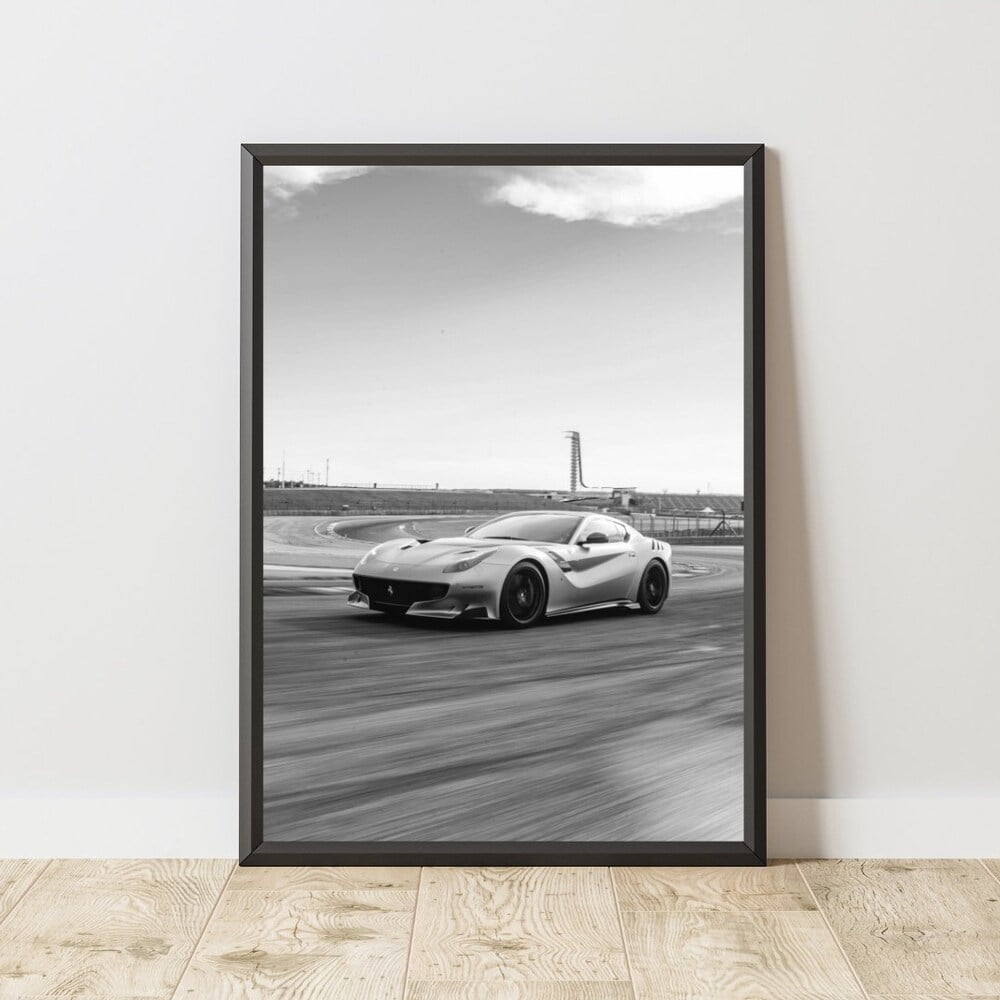 Kna Prints - Ferrari F12 Poster, Ferrari Poster, Ferrari Print, Ferrari ...