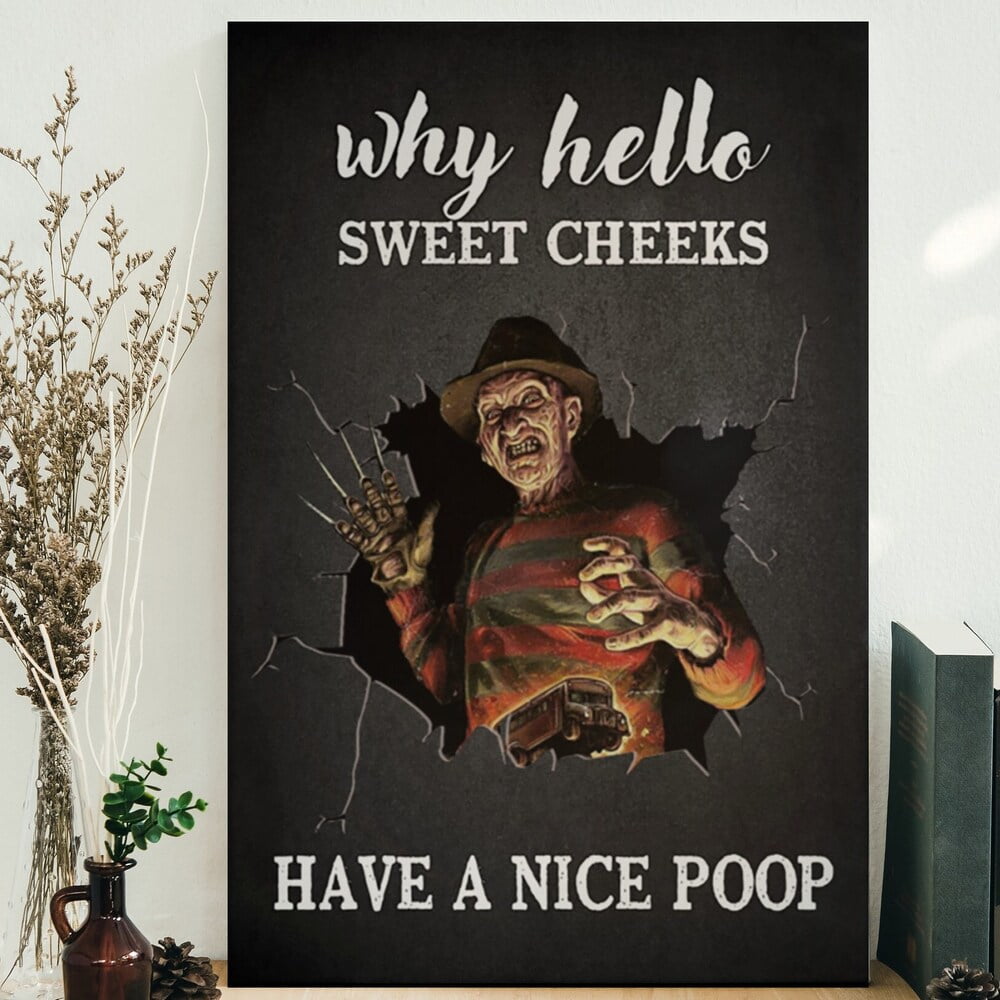 Kna Prints - Freddy Krueger Why Hello Sweet Cheeks Have A Nice Boop ...