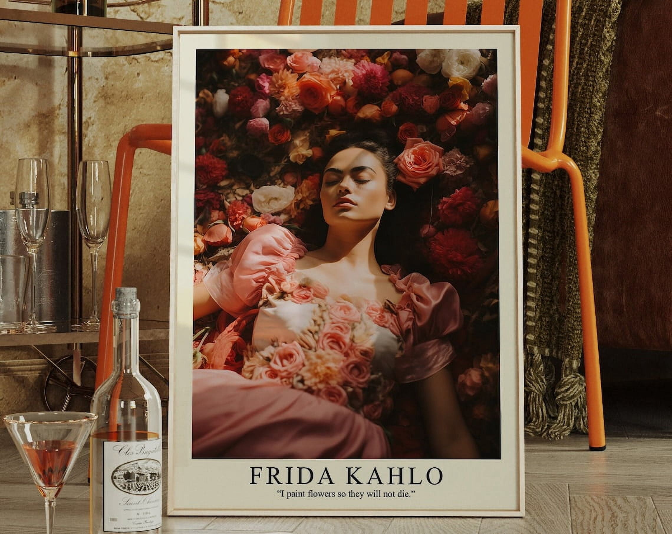 Kna Prints - Frida Kahlo, Frida Khalo Flowers, , Frida Kahlo Photo ...