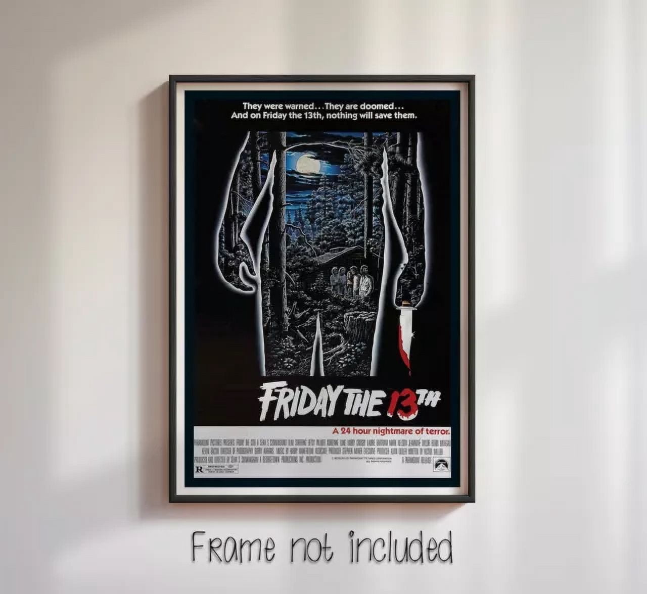 Kna Prints - Friday The 13Th Repro Film Poster - High Quality Poster ...