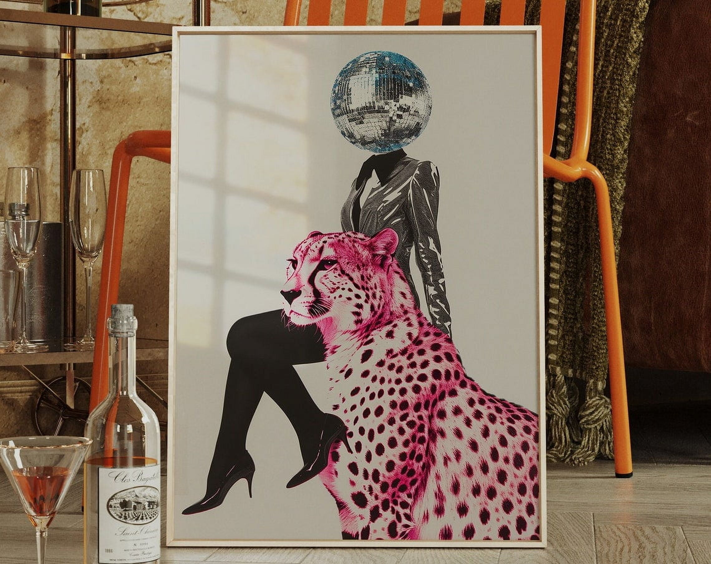 Kna Prints - Funky Disco Ball Poster, 70S Retro Wall Artprints, Retro ...