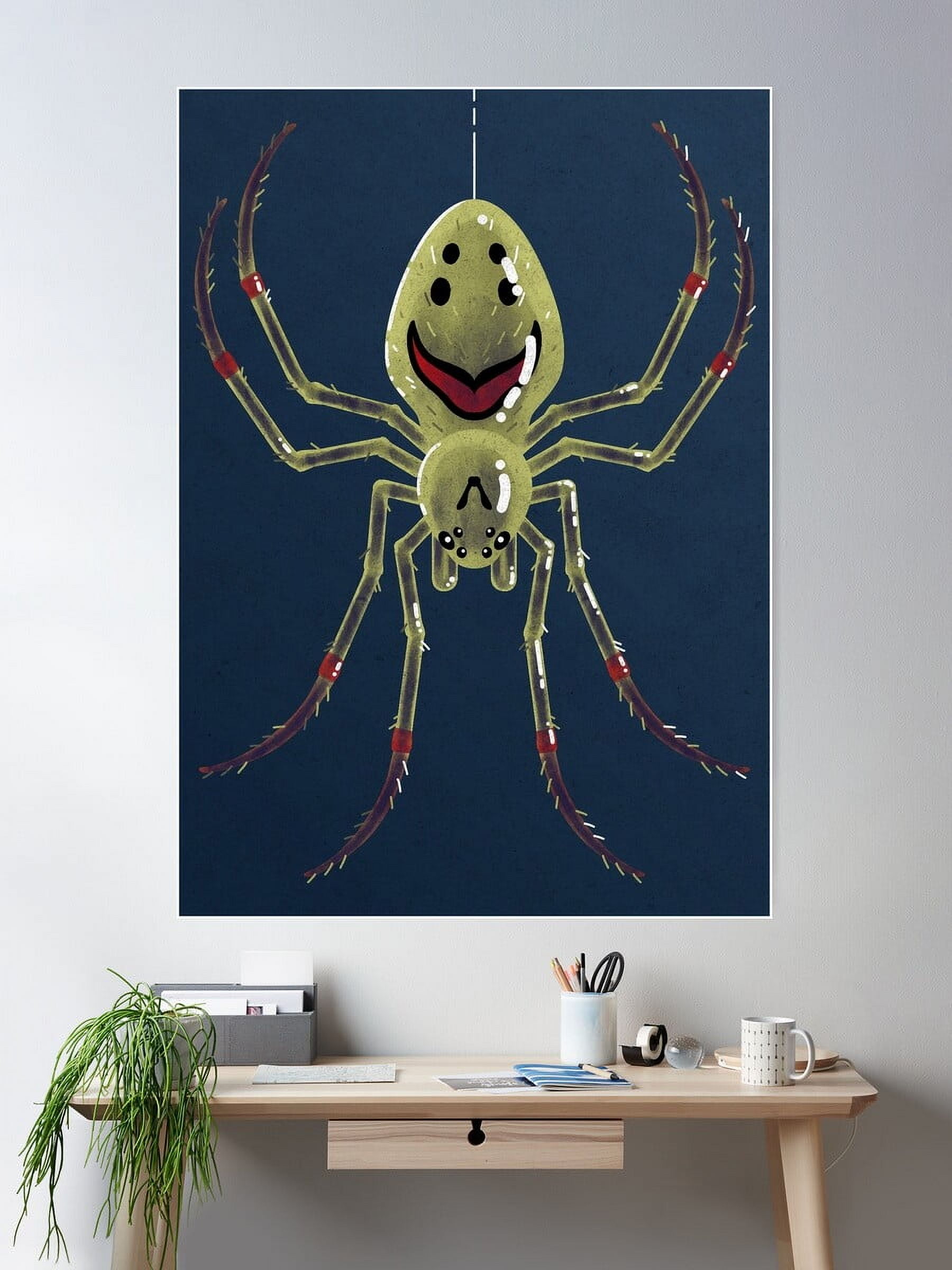Kna Prints - Garden Friend 1: Hawaiian Happy Face Spider Poster ...