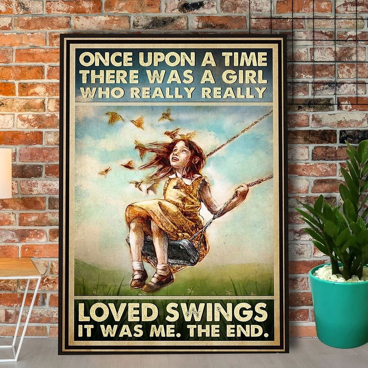 Kna Prints - Girl Love Wings A Girl Who Really Loved Swings Paper ...