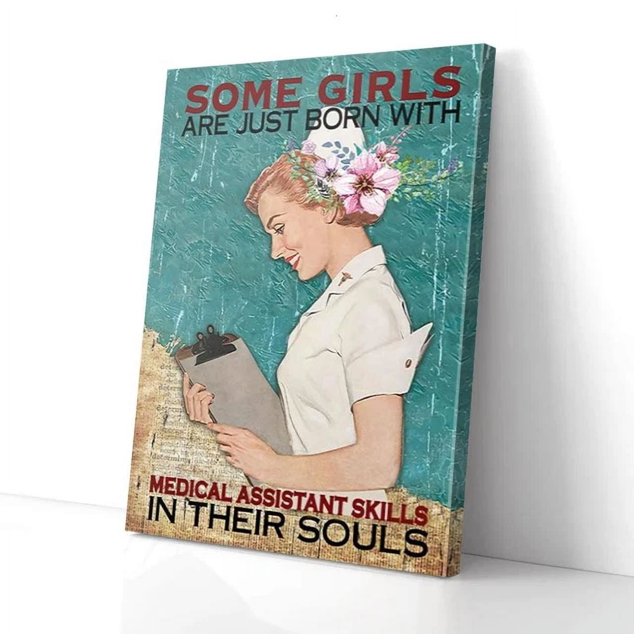 Kna Prints - Some Girls Are Just Born With Medical Assistant Skills ...