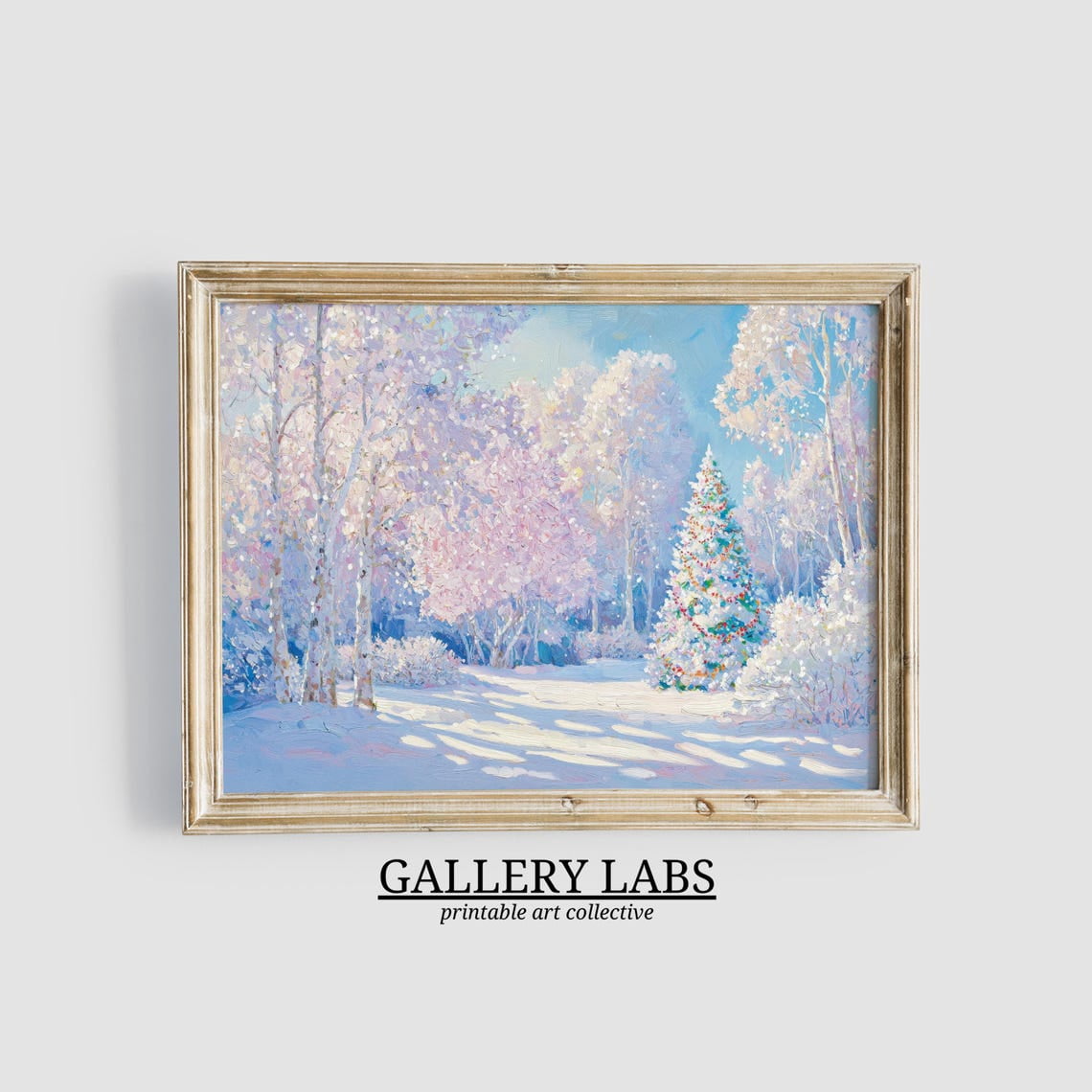 Kna Prints - Girly Tree Wall Art Â€¢ Pink Â€¢ Winter Decor Â€¢ Girly ...