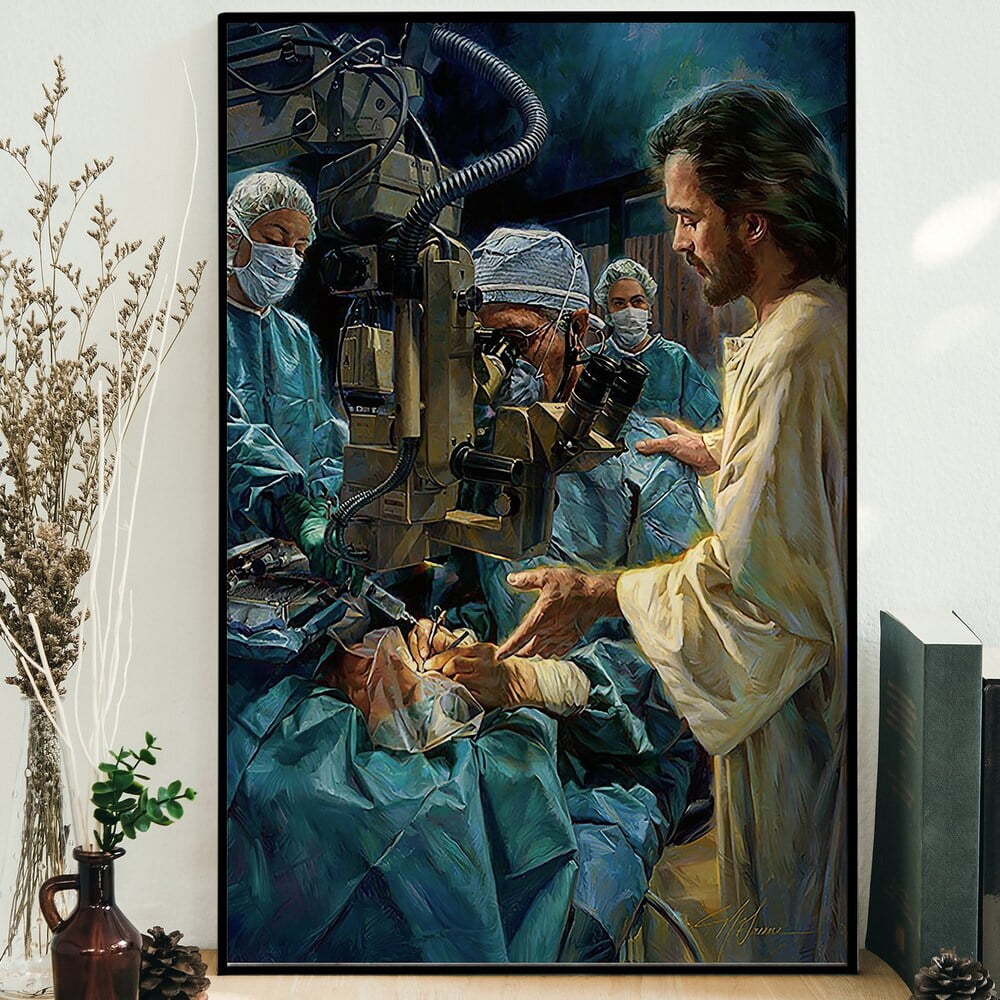Kna Prints - God Cover And Bless The Surgeon Poster, Surgeon Poster ...
