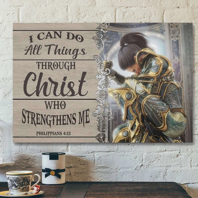 Kna Prints - God Jesus Philippians 413 I Can Do All Things Through ...