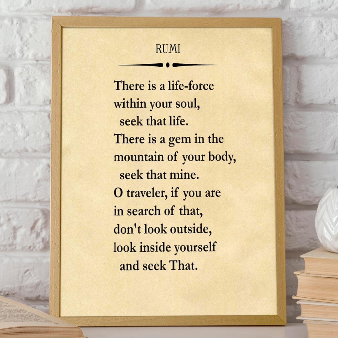 Kna Prints - Graduation Gift Graduation Poem Rumi Poem Travel Poem Gift ...