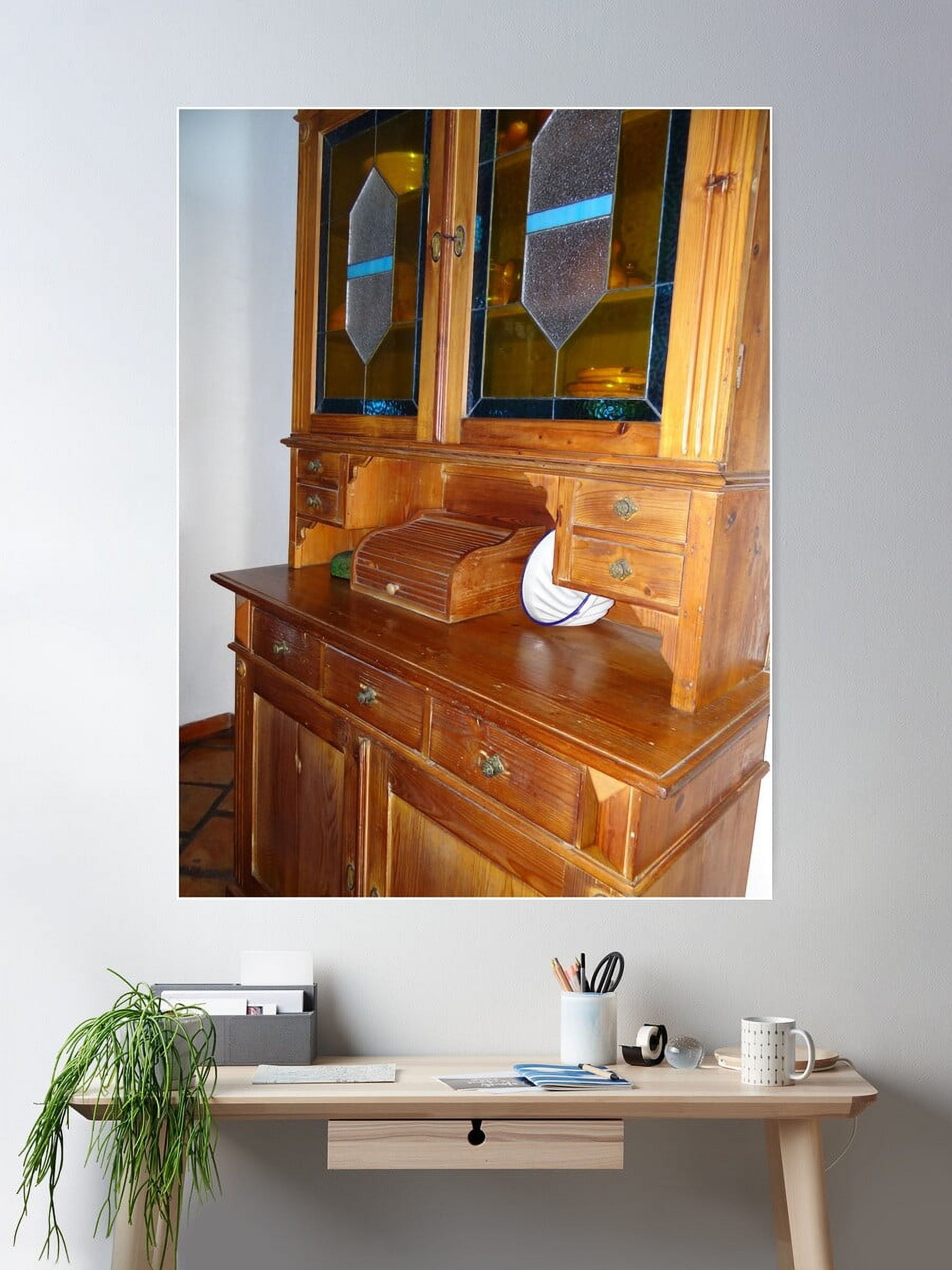 Kna Prints - My Grandmothers Kitchen Cabinet - Armario De La Cocina De ...
