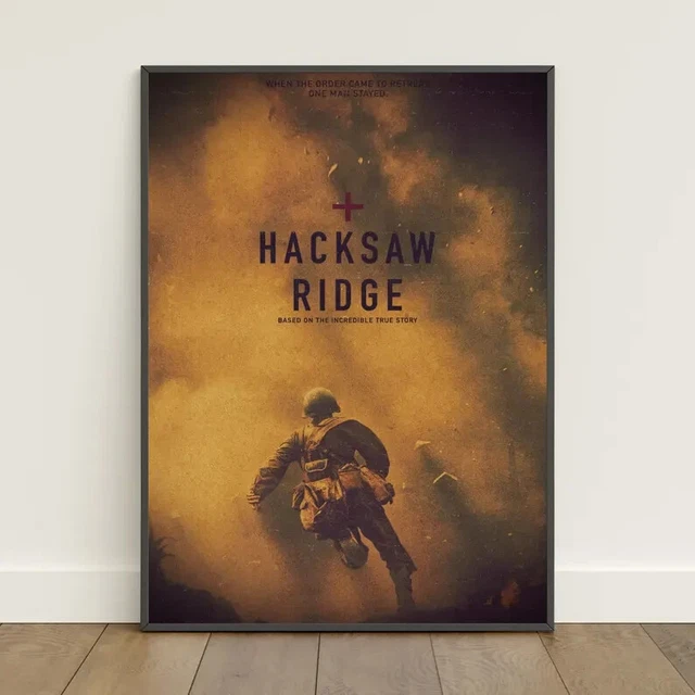 Kna Prints - Hacksaw Ridge Poster | Retro Print 2 For Home Decor ...