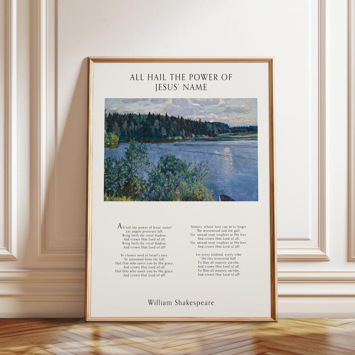 Kna Prints - All Hail The Power Of Jesus' Name Musical Sheet ...