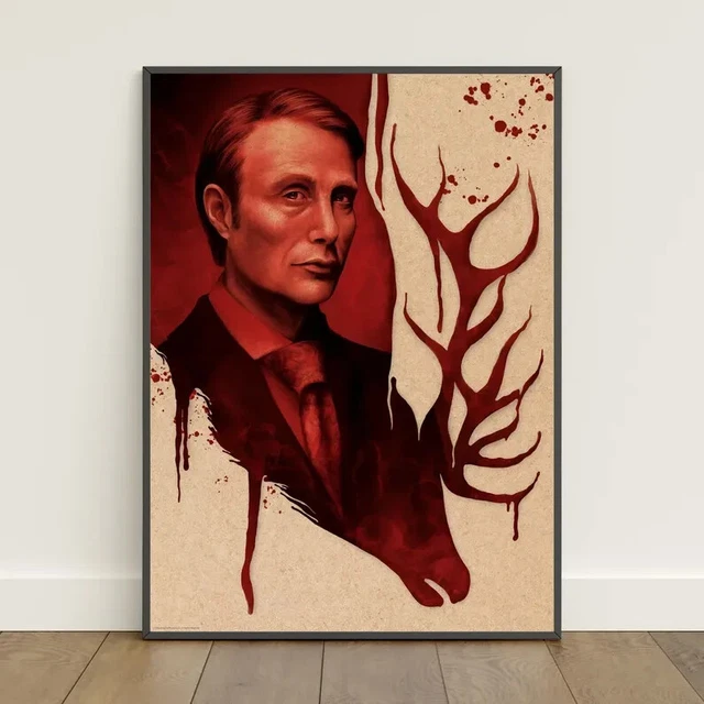 Kna Prints - Hannibal Poster | Retro Print 1 For Home Decor, Living ...