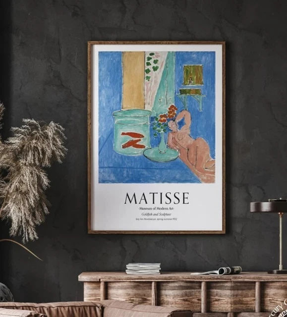Kna Prints - Henri Matisse Posters, Goldfish And Sculpture, Museum Of ...