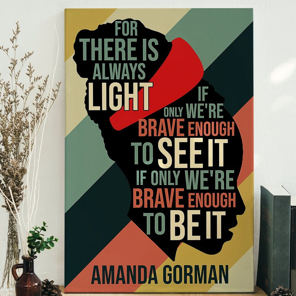 Kna Prints - The Hill We Climb Amanda Gorman Inauguration Poem Vintage ...