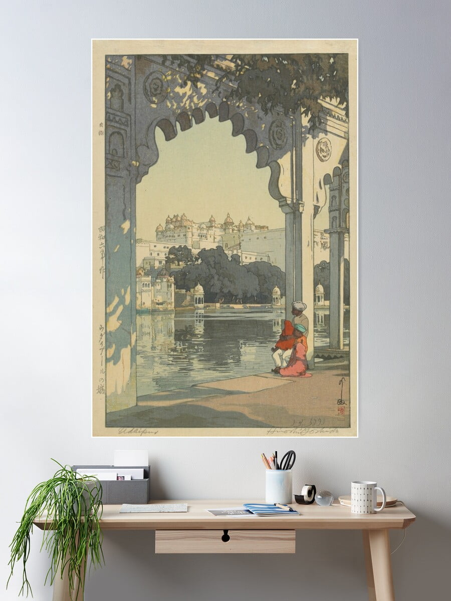 Kna Prints - Hiroshi - Udaipur Castle India 1931 Poster Wall Art ...