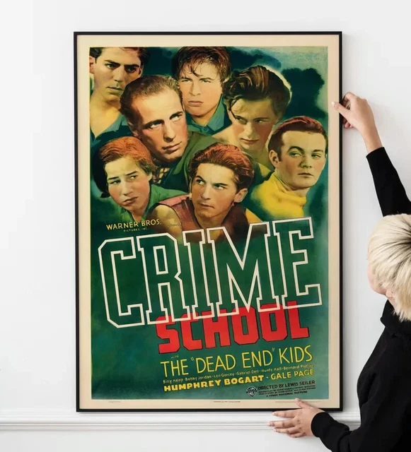 Kna Prints - Humphrey Bogart In Crime School 1938 Superb Vintage ...