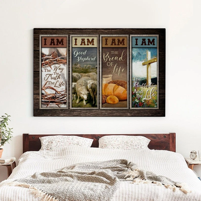 Kna Prints - I Am Good Shepherd The Way The Truth The Life Jesus ...
