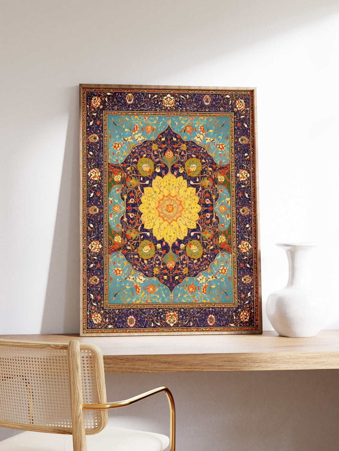 Kna Prints - Islamic Floral Art , Traditional Islamic Pattern Print ...
