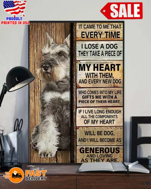 Kna Prints - It Came To Me That Every Time I Lose A Dog Miniature ...