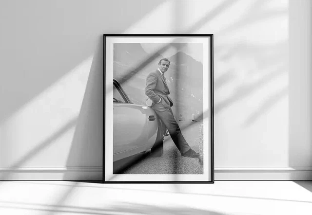 Kna Prints - James Bond Sean Connery Poster | Classic 007 Wall Art For ...