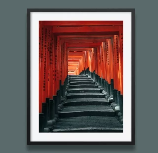 Kna Prints - Japan Print | Torii Gate Print | Fushimi Inari Shrine Wall ...