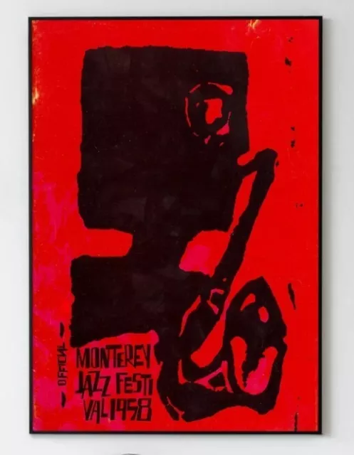 Kna Prints - Jazz Festival 1950S Vintage Concert Poster Jazz Club ...