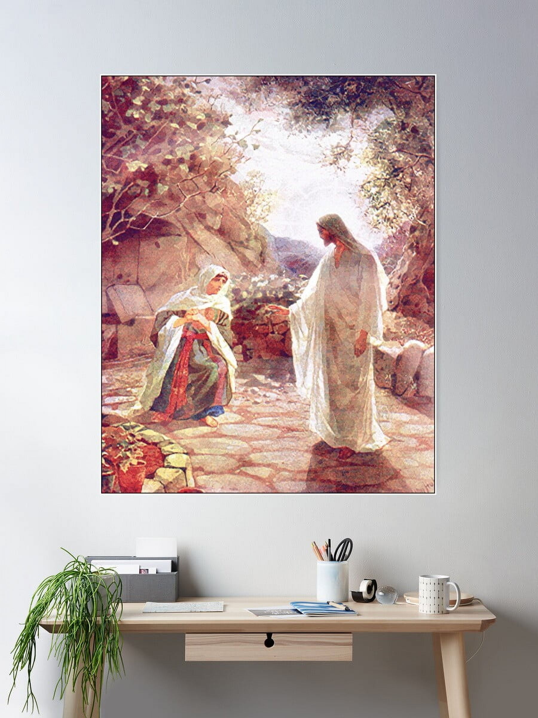 Kna Prints - Jesus Appears To Mary Magdalene Poster , UNFRAMED-8x12 - Walmart.com