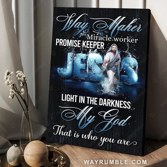 Kna Prints - Jesus Drawing, Blue Background, Walking With Jesus, Way ...