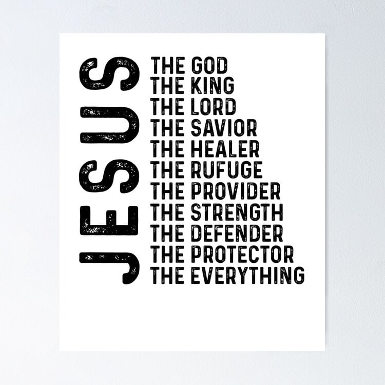Kna Prints - Jesus Is My All My Everything The God King Savior - Best ...