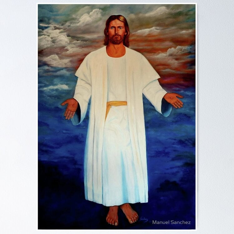 Kna Prints - Jesus Goes To See His Ather Poster Wall Art Print For Home ...