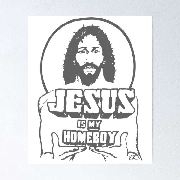 Kna Prints - Jesus Is My Home Poster Wall Art Print For Home Decor ...