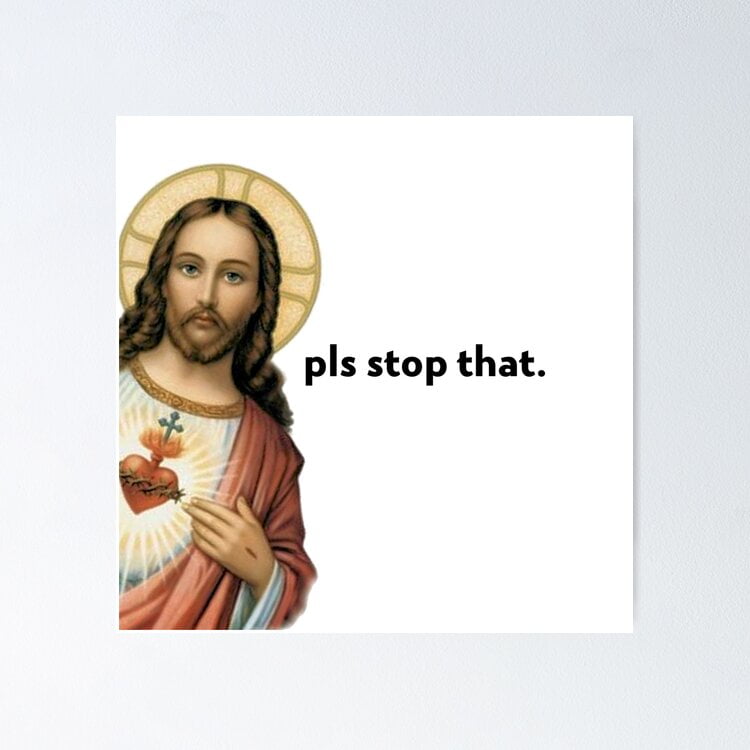 Kna Prints - Jesus Is Watching, Jesus Is Judging Poster Wall Art Print ...