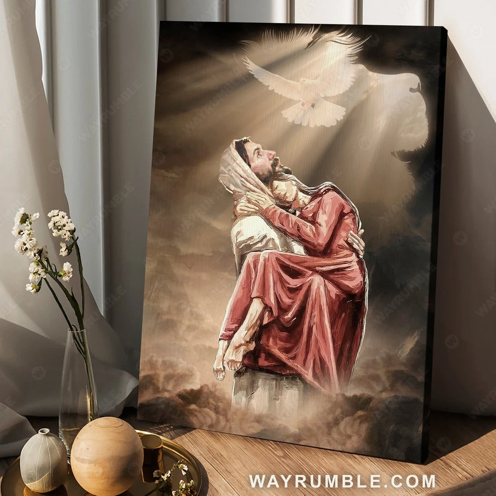 Kna Prints - Jesus Painting, Heaven'S Light, Barn Owl Drawing, Walking ...