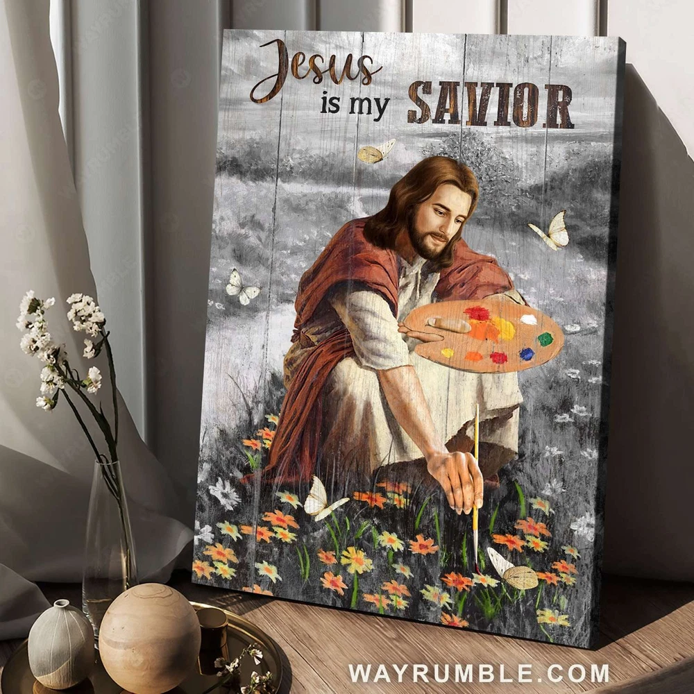 Kna Prints - Jesus Painting, Paint My Life, Life Of Color, Jesus Is My ...