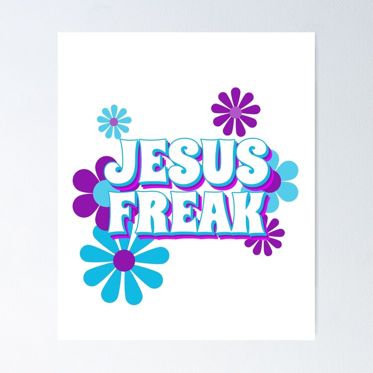 Kna Prints - Jesus Reak-Retro Jesus-Lower Power-Revival Jesus ...
