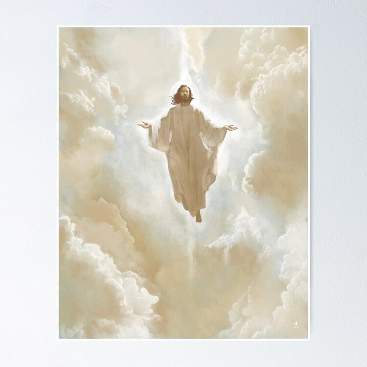 Kna Prints - Jesus Returns Poster Wall Art Print For Home Decor, Living ...