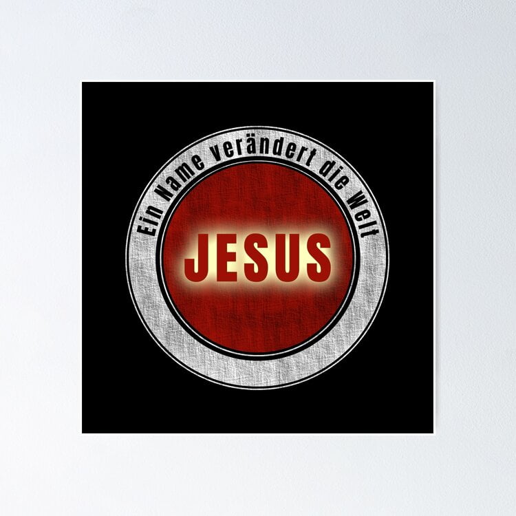 Kna Prints - Jesus - The Name Jesus Is Changing The World Poster Wall ...