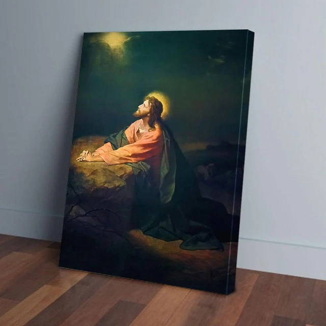Kna Prints - Jesus Thinking, Wall Art Print For Home Decor, Living Room ...