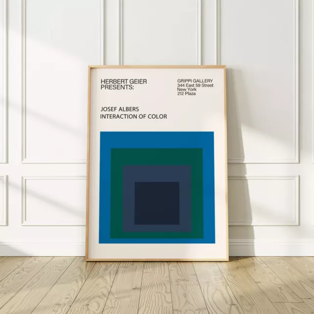 Kna Prints - Josef Albers "Interaction Of Color" 1971 New York ...