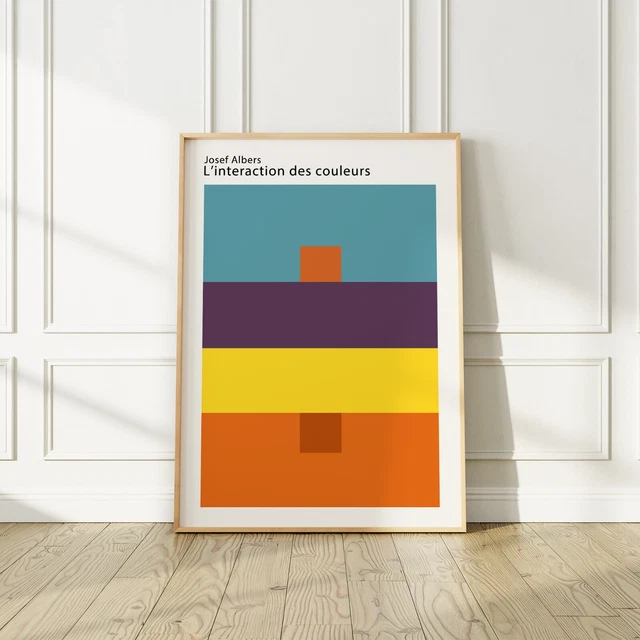 Kna Prints - Josef Albers "L'Interaction Des Couleurs" Exhibition ...