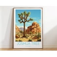 Kna Prints - Joshua Tree National Park California Travel Poster, Joshua ...