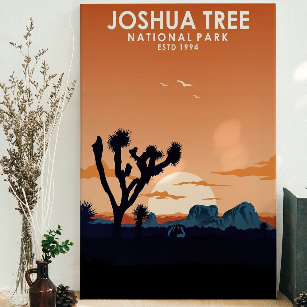 Kna Prints - Joshua Tree National Park Poster, Joshua Tree Poster ...