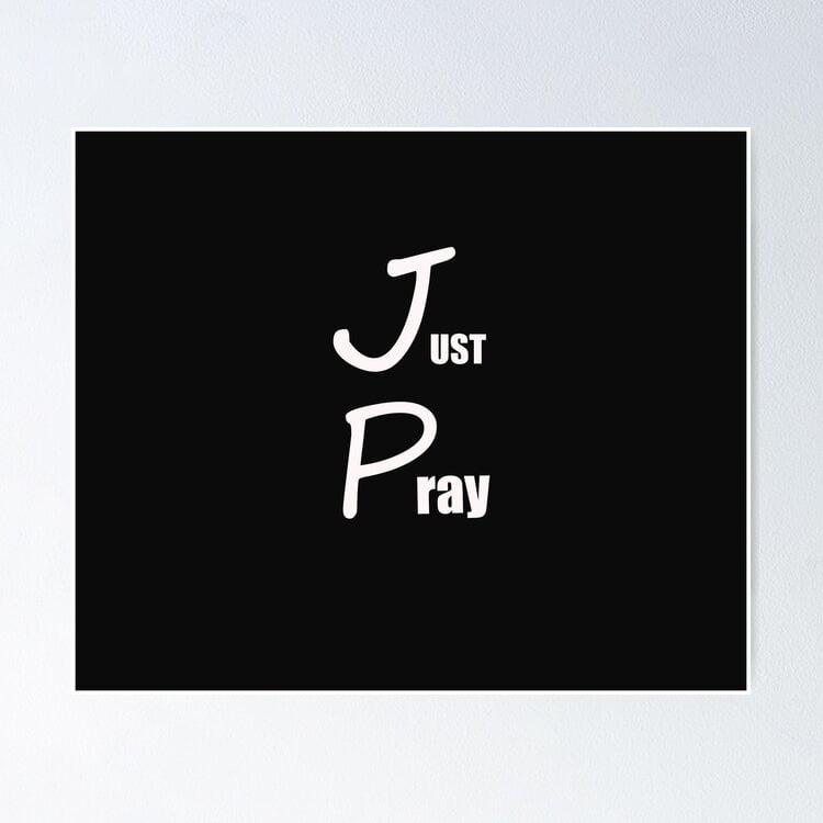 Kna Prints - Just Pray T-Shirt And Stickers .Jesus Christ And Jesus ...