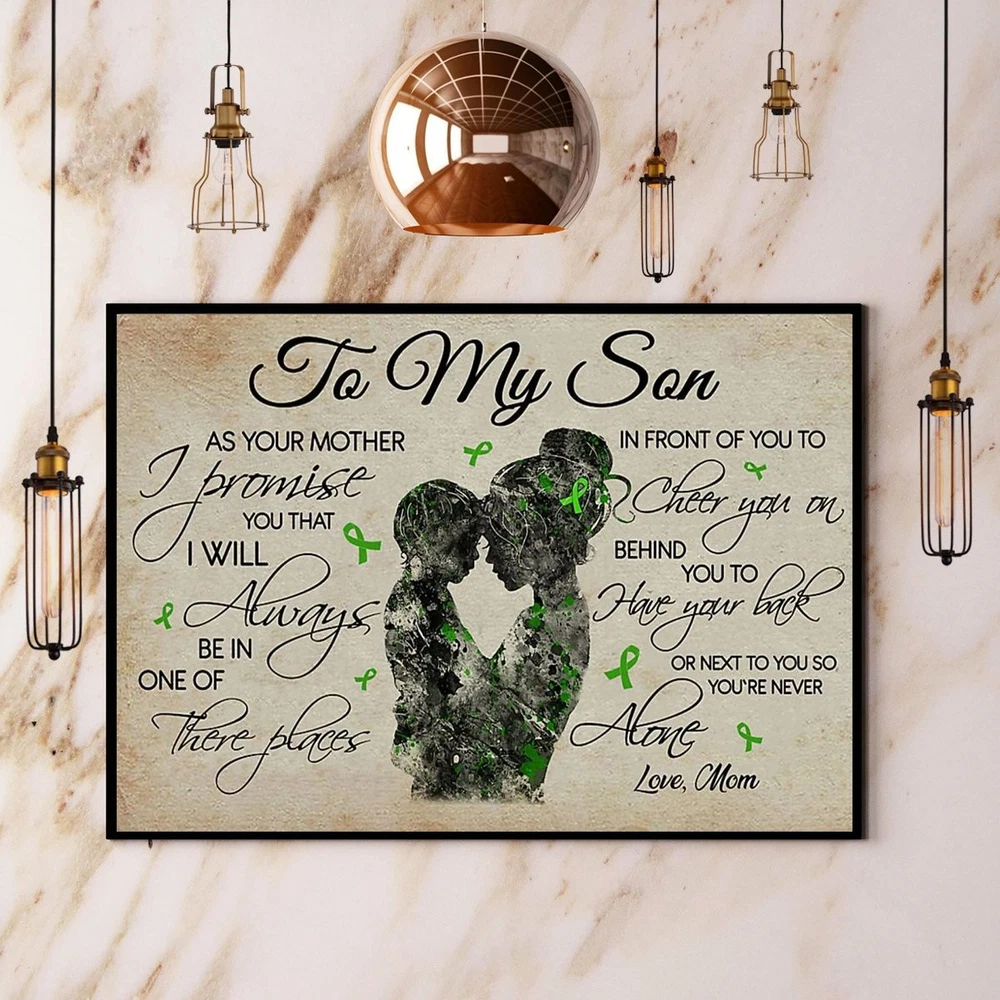 Kna Prints - Kidney Disease Awareness Mom To My Son In Front Of You To ...