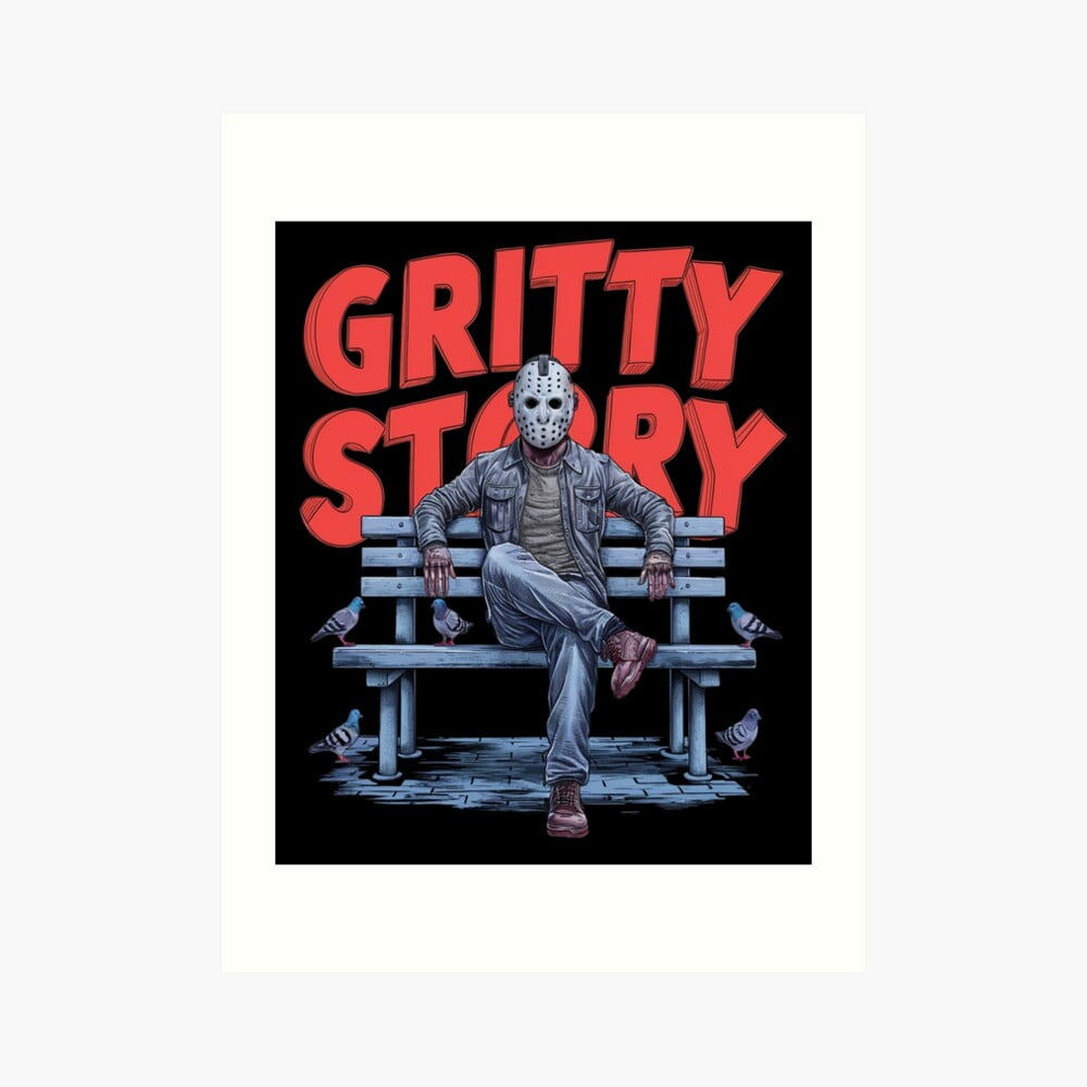 Kna Prints - Kir 1132 - Gritty Story Poster, UNFRAMED-8x12 - Walmart.com