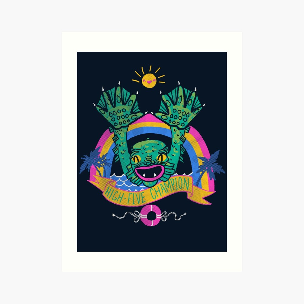 Kna Prints - Kir 2612 - High-Five Champion Poster, UNFRAMED-18x24 ...