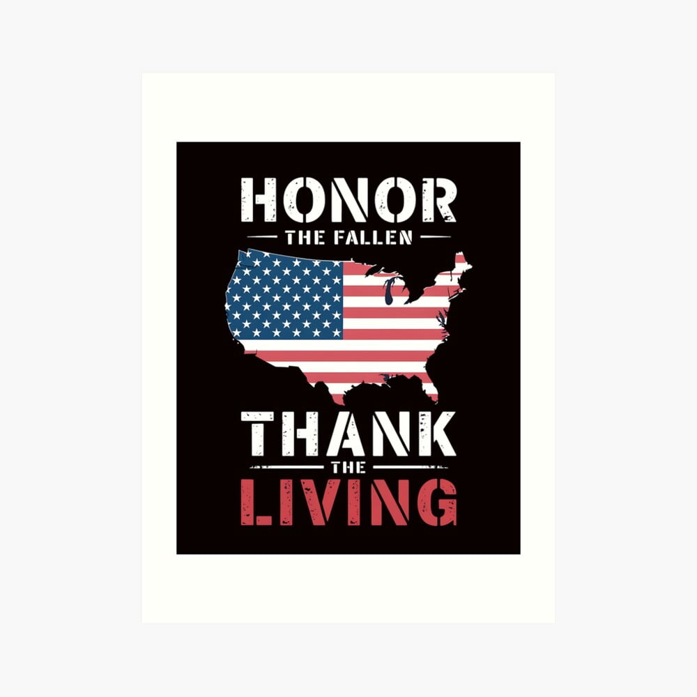 Kna Prints - Kir 3169 - Honor The Fallen Veteran Themed Military ...