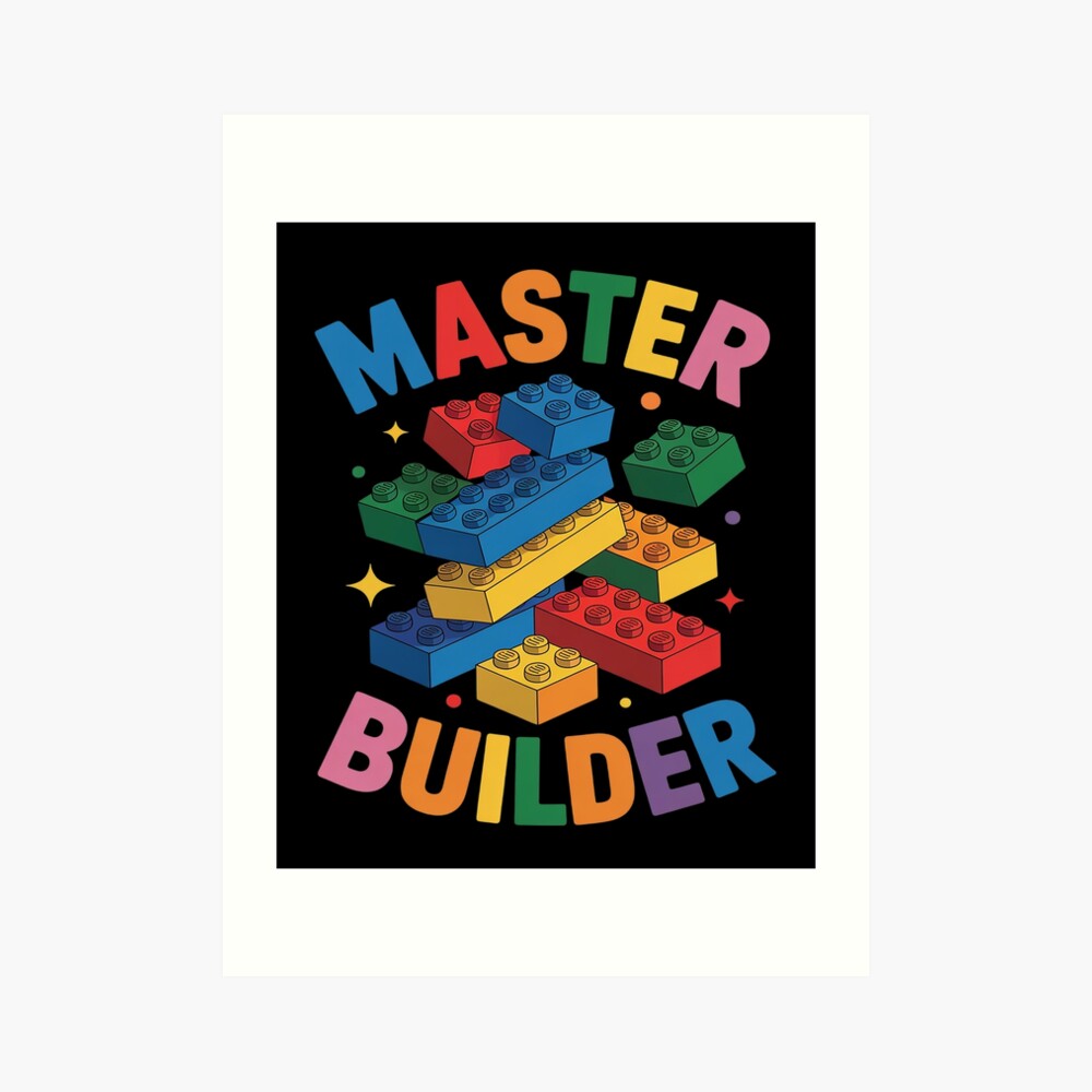 Kna Prints - Kir 3279 - 4 Year Old Blocks Building Master Builder 4Th ...