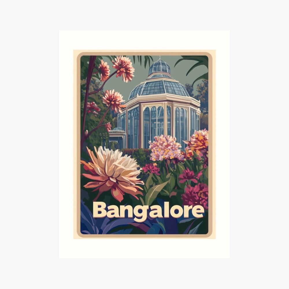Kna Prints - Kir 4421 - Experience The Charm Of Bangalores Iconic ...